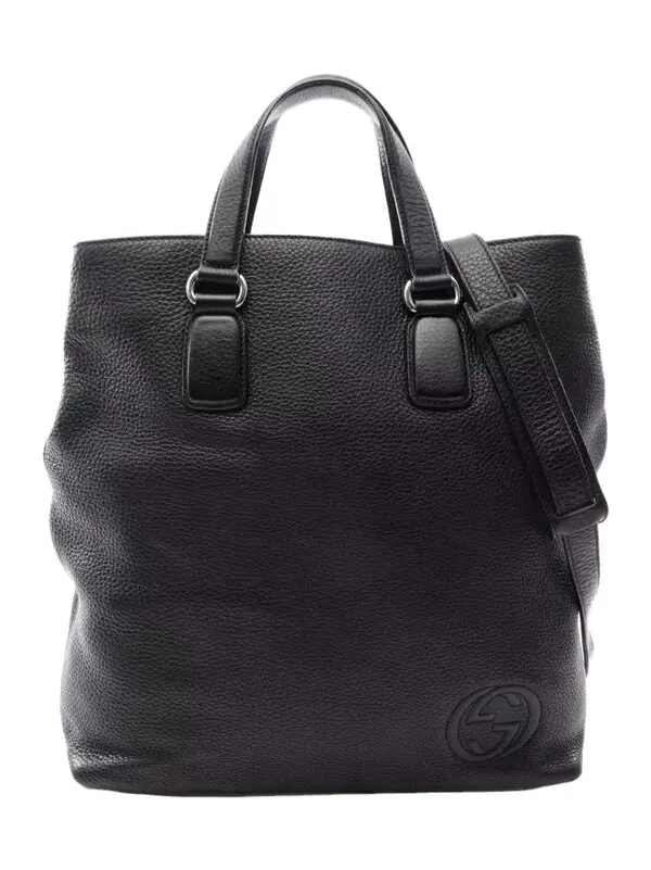 Gucci Soho Interlocking G Tote Bag - Black