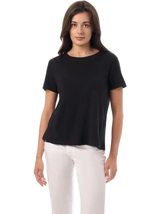 Equipment Linen Slub Tee - Black