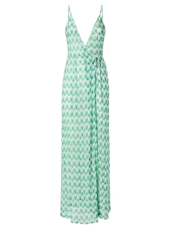 Missoni Long Cover-up In Viscose With Floral Pattern - Multicoloured