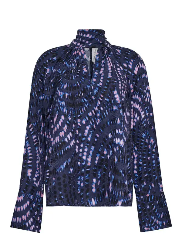 Cara Cara Sundance Blouse - Veneta Arc Navy