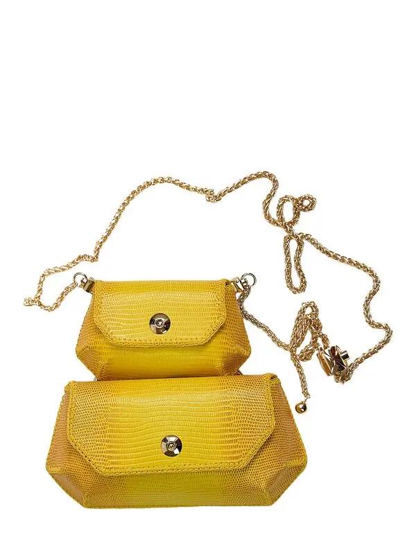 MALUSHA Twins Bag Set - Yellow