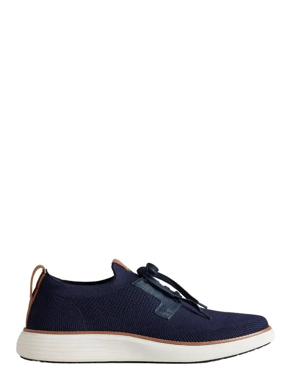 Quince Engineered Knit Derby Sneaker - Dark Navy