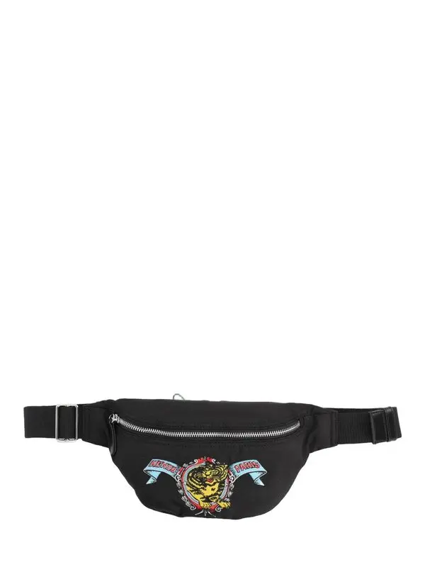 Kenzo Belt Bag With Tiger Emblem - Black