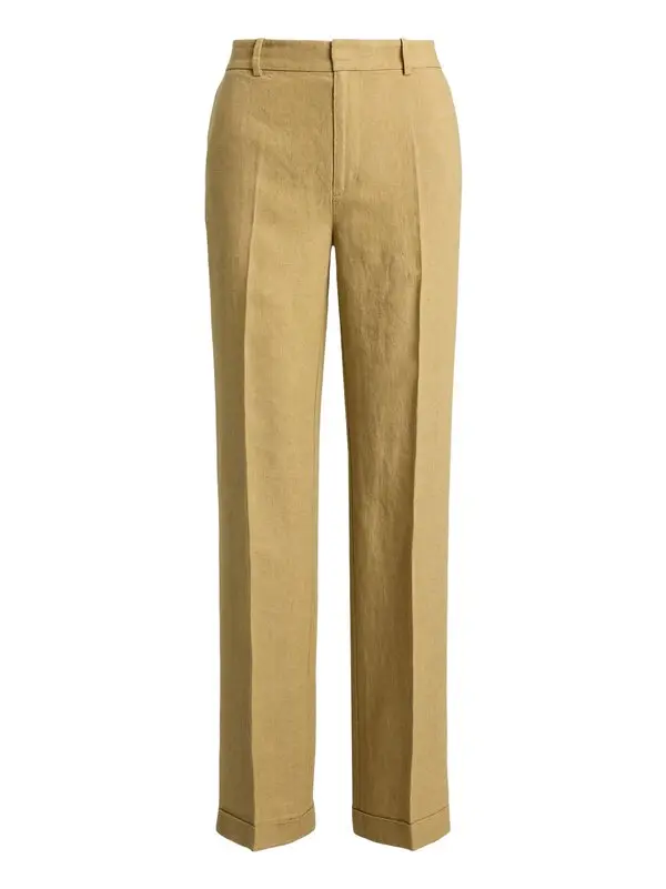 Ralph Lauren Linen Trousers - Beige