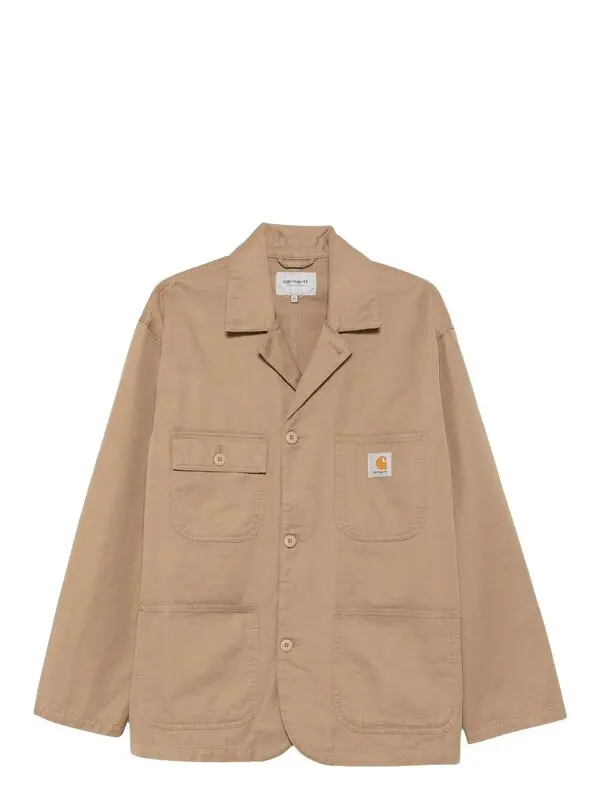 Carhartt Work In Progress 100% Cotton Utility Coat - Beige