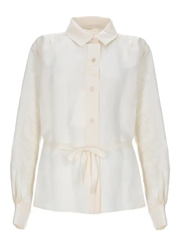 MAISON MARGIELA Silk-cotton Mini Skirt - Multicolour