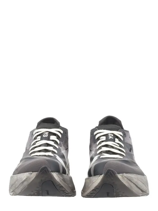 Y3 Pro 4 Performance Textile Sneakers - Grey
