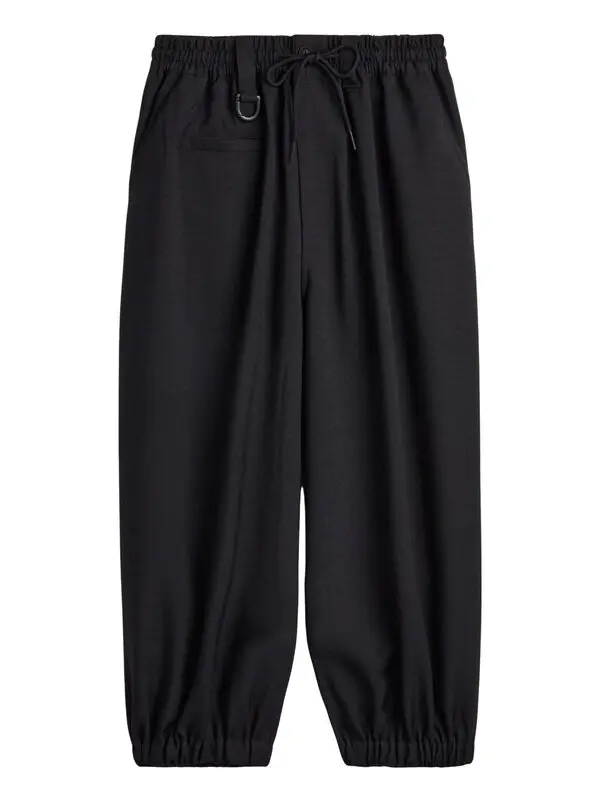 Y3 Tapered Technical Trousers - Black