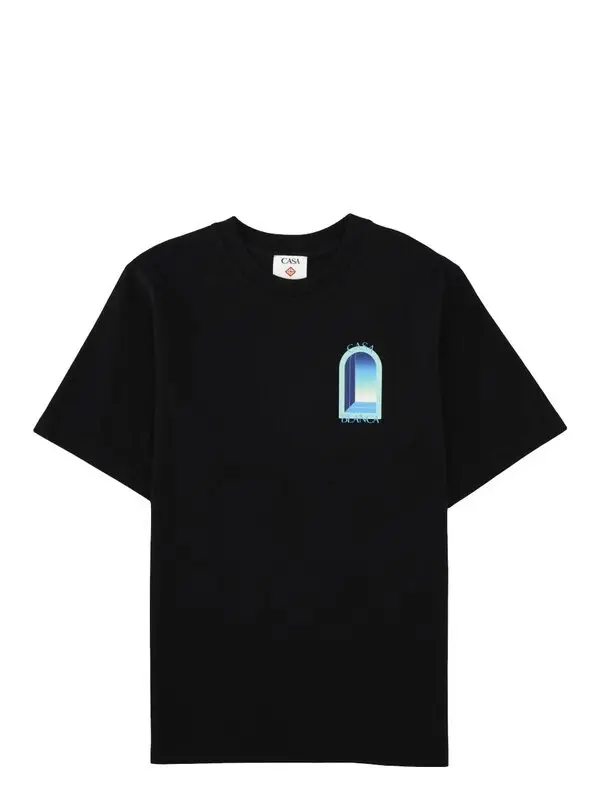 Casablanca Graphic Logo T-shirt - Black
