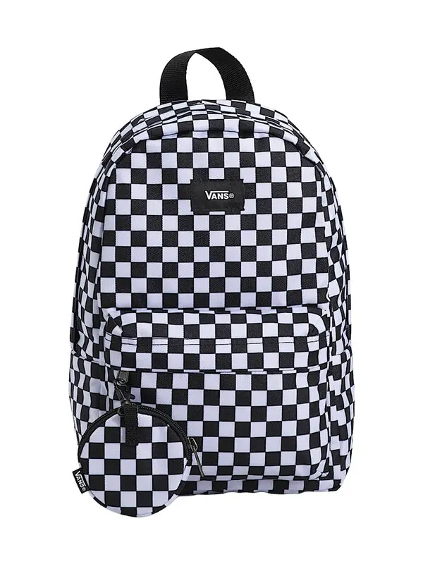 VANS Checkerboard Mini Backpack - Black