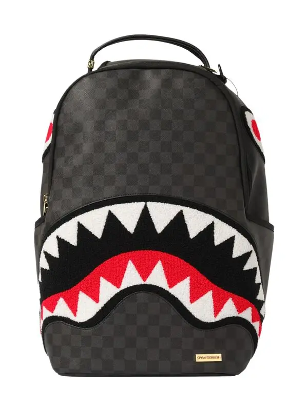 SPRAYGROUND Chenille Shark Backpack - Multicolor