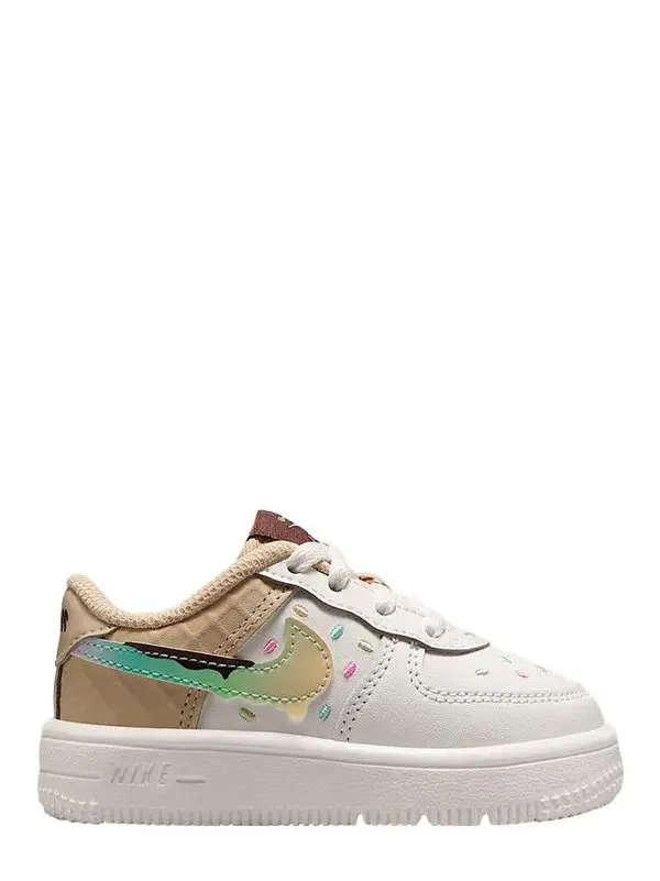 Nike Force 1 Low Td "platinum Tint" Sneakers - Brown