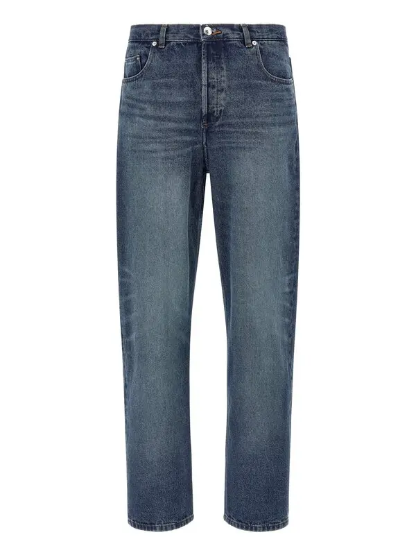 A.p.c. Fairfax Straight Leg Jeans In Japanese Denim - Blue