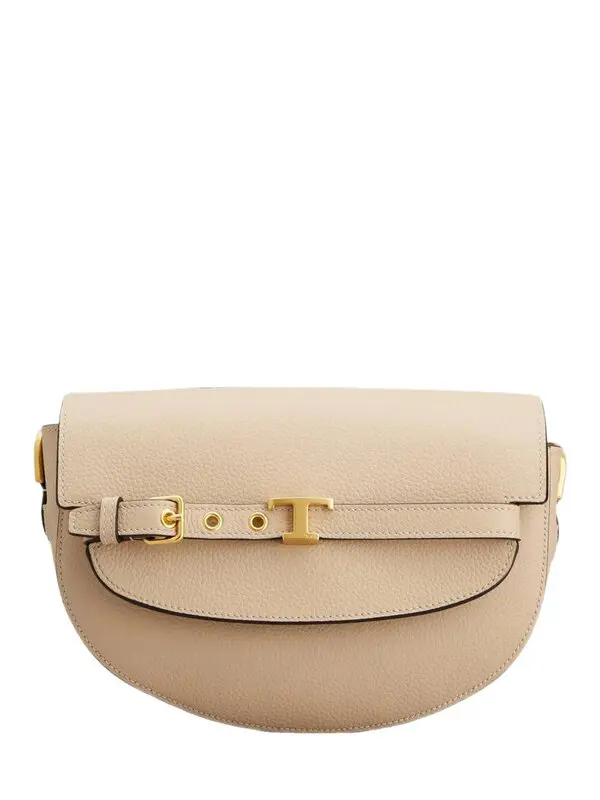 TOD'S T Timeless Mini Leather Shoulder Bag - Multicolor