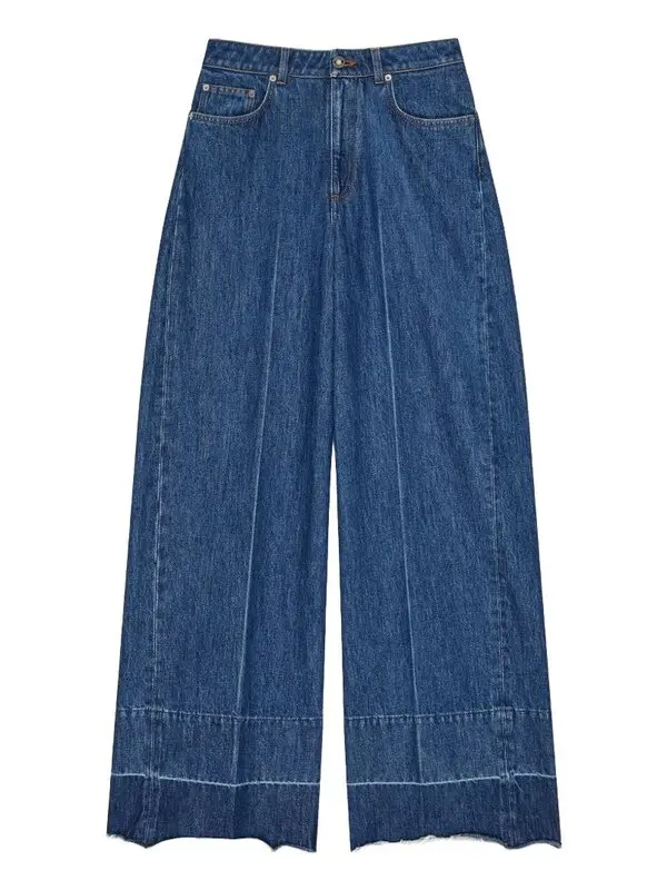 Givenchy Wide-leg Denim Jeans - Multicolor