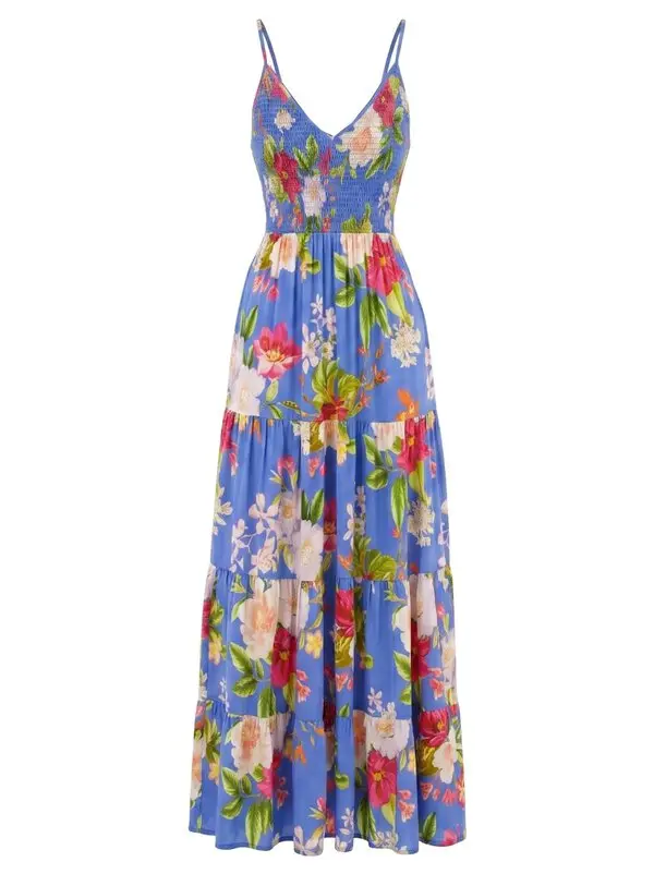Yumi Kim Kuhio Royal Maxi Dress - Blue