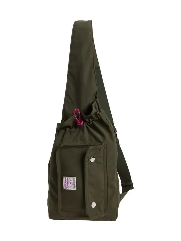 DAMSON MADDER Matilda Recycled Nylon Crossbody Bag - Green