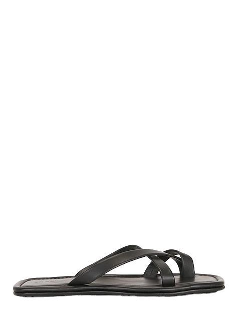 ST. AGNI Soft Strap Slide - Black