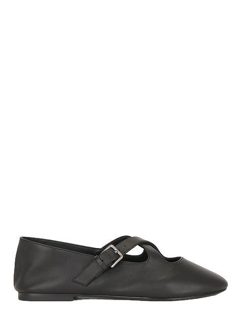 ST. AGNI Ballerina Flat - Black