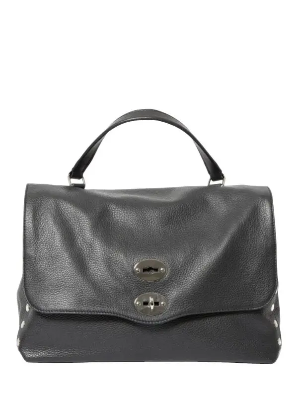 ZANELLATO Postina Medium Top Handle Bag - Black