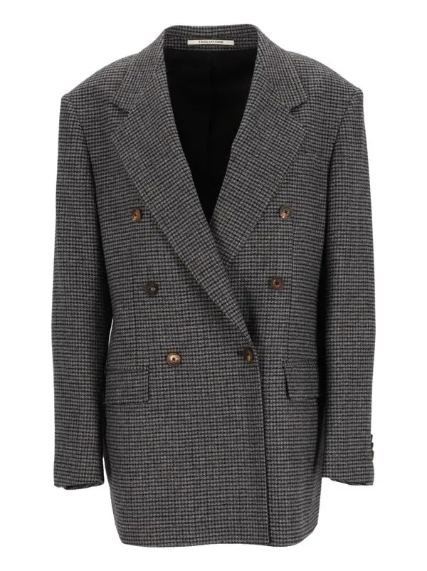 Tagliatore Double-breasted Blazer - Grey