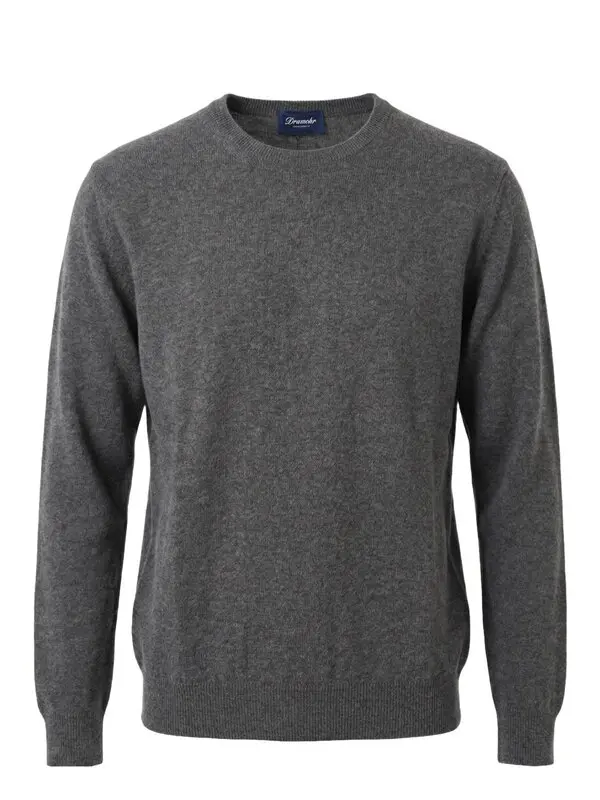 DRUMOHR Crew Neck Sweater - Black