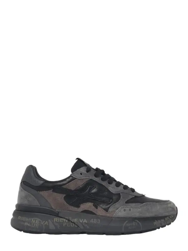 Premiata Mick Leather Sneakers - Black