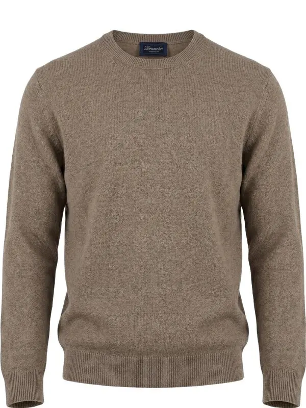 DRUMOHR Long-sleeved Sweater - Brown
