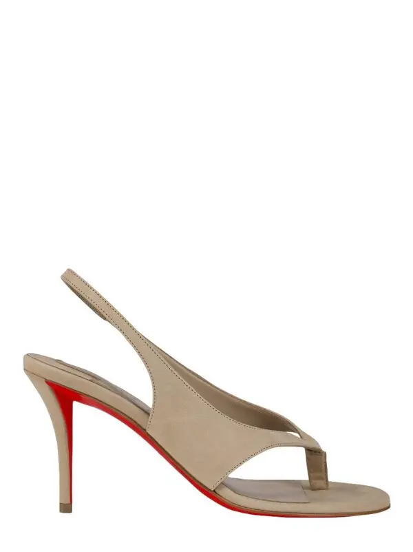 CHRISTIAN LOUBOUTIN Miss Z Infradita 80 Mm Thong Sandals - Saharienne