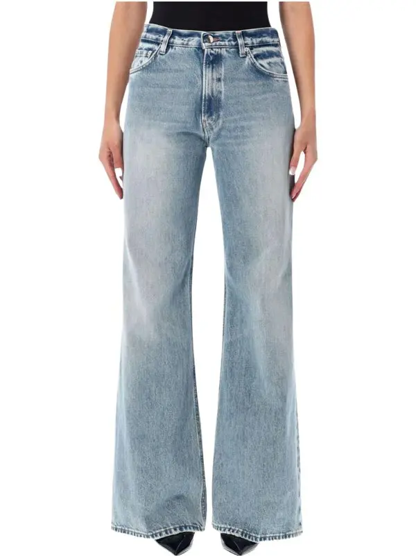 HAIKURE Clara Flare Jeans - Blue