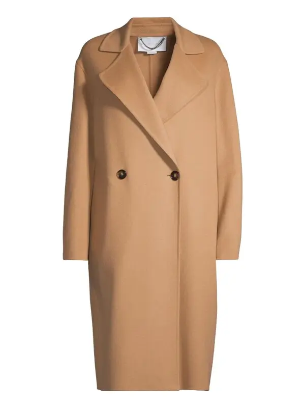 Stella McCartney Long Sleeved Coat - New Camel