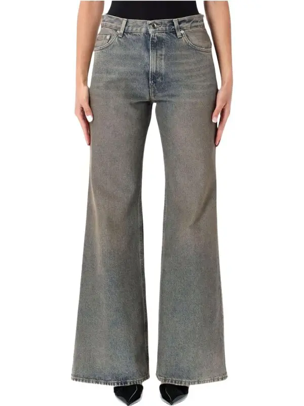 HAIKURE Clara Flare Jeans - Blue
