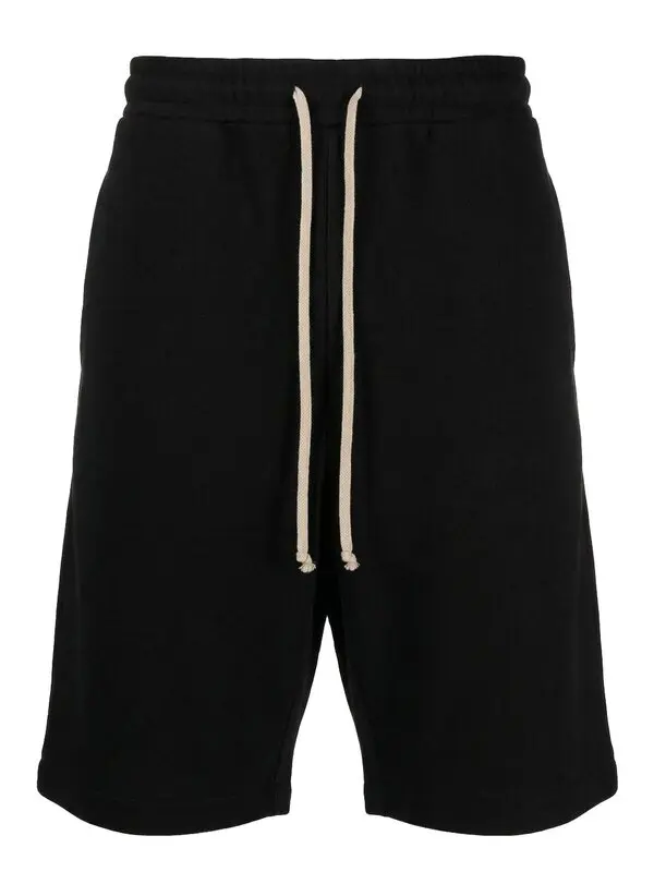 Gucci Gg Web-stripe Track Shorts - Black