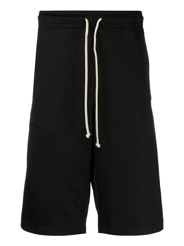 Gucci Gg Web-stripe Track Shorts - Black