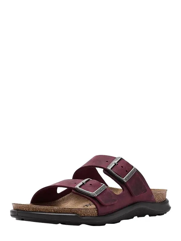 BIRKENSTOCK Arizona Ct Oiled Leather Sandals - Brown