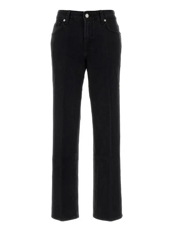 Seven For All Mankind Slate Stretch Denim Jeans - Black
