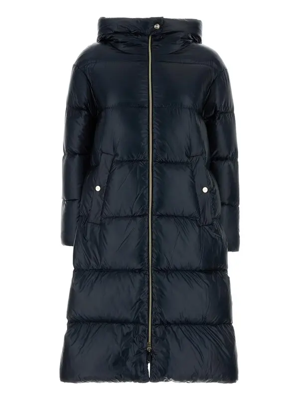 Herno Quilted Nylon Down Jacket - Blue