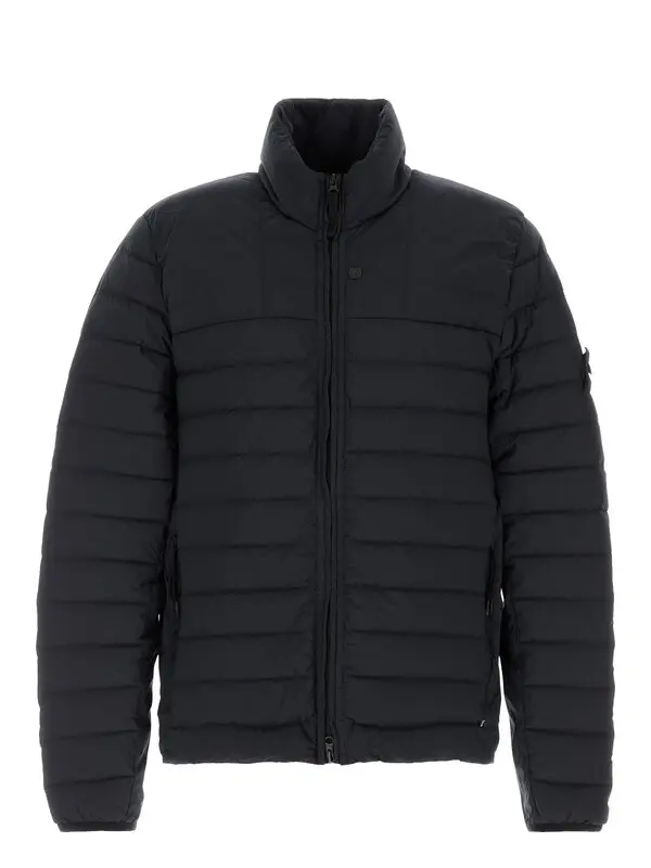 Stone Island Midnight Stretch Nylon Quilted Jacket - Blue
