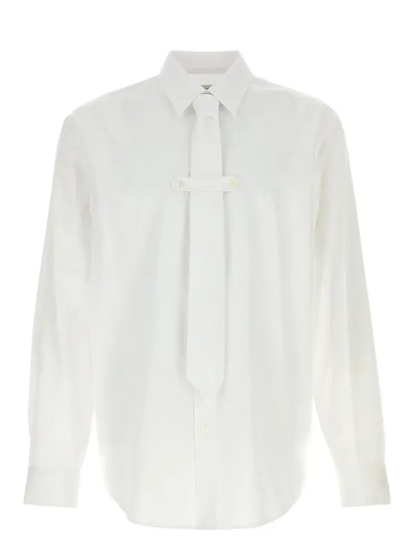 Dries Van Noten Poplin Shirt - White