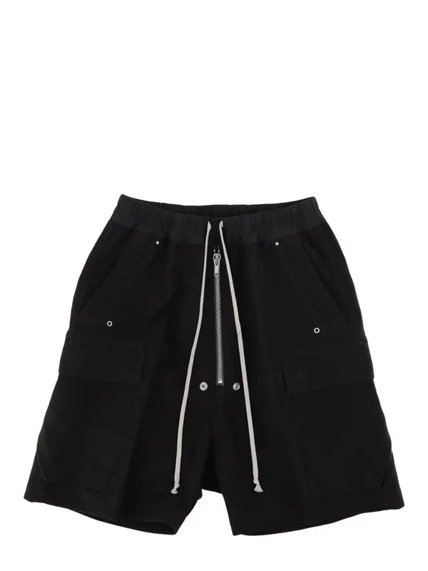 Rick Owens Cargo Shorts - Black