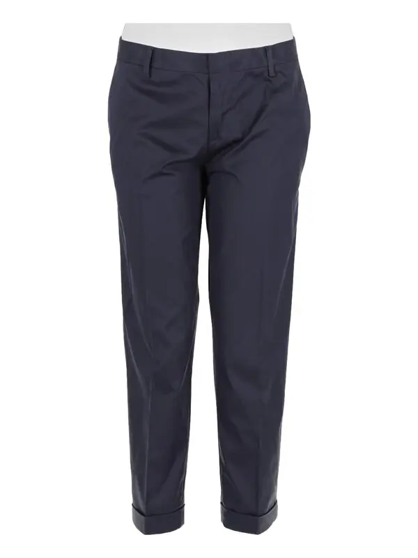 Dsquared2 Cotton Elastane Trousers - Blue