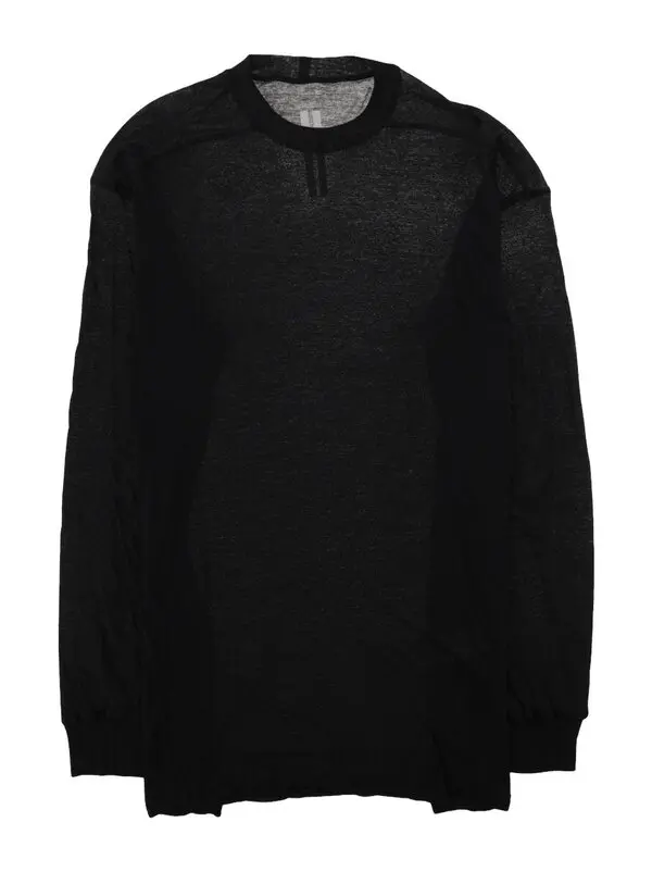 Rick Owens Long Sleeve Top - Black