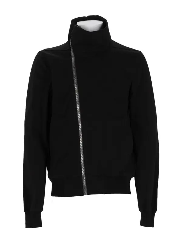 Rick Owens Zip Up Jacket - Black
