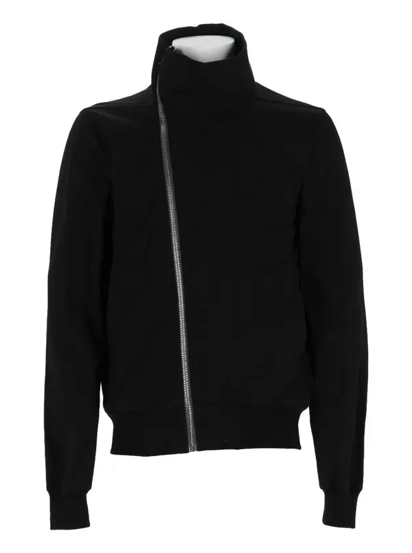 Rick Owens Zip Up Jacket - Black