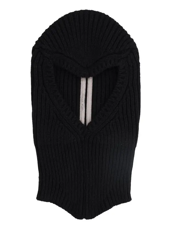 Rick Owens Knit Balaclava - Black