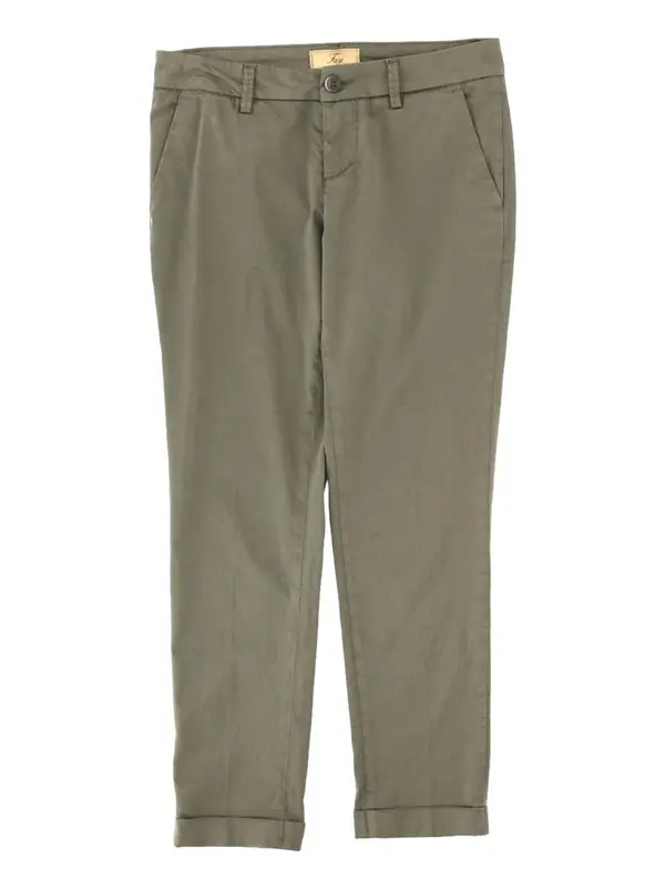 FAY Cotton Blend Pants - Green