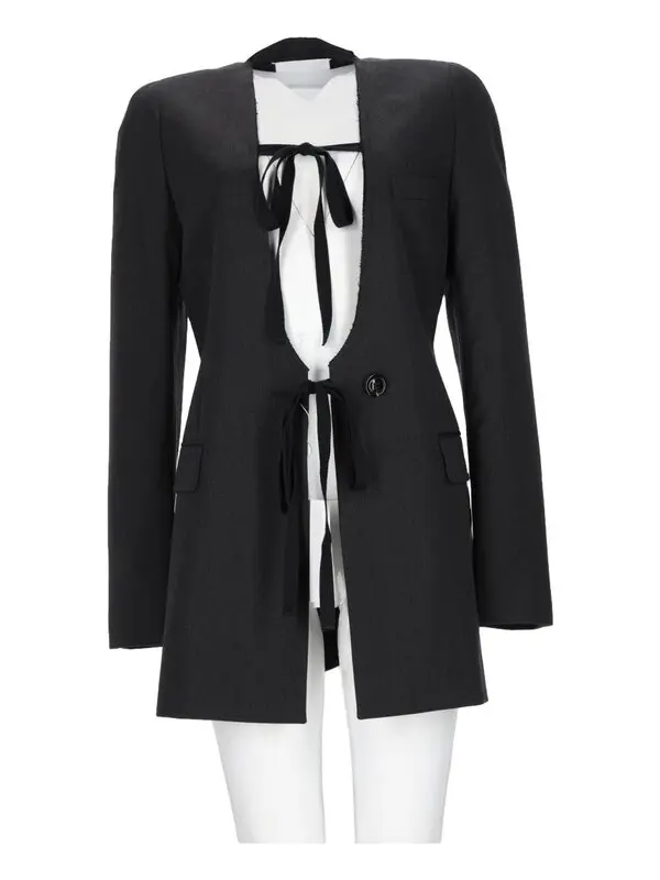 MAISON MARGIELA Wool Blazer - Black