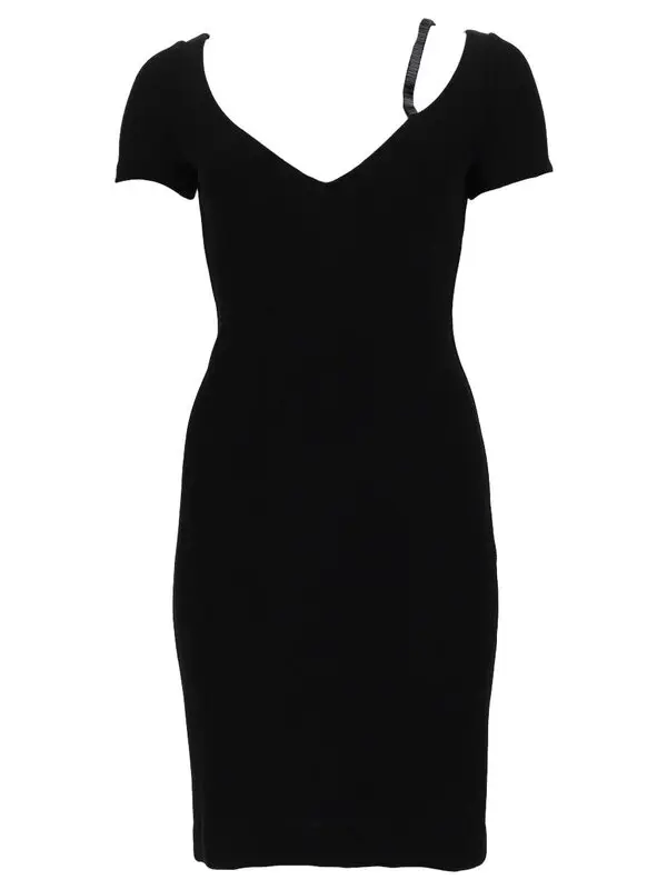 Dsquared2 Midi Dress In Viscose - Black