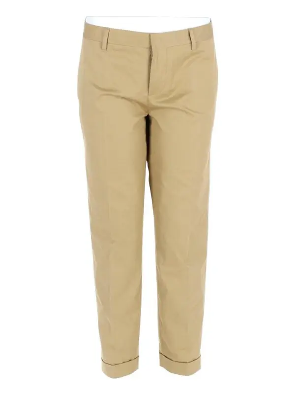 Dsquared2 Cotton Stretch Trousers - Cream