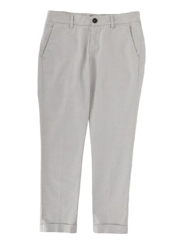 FAY Cotton Blend Trousers - Gray